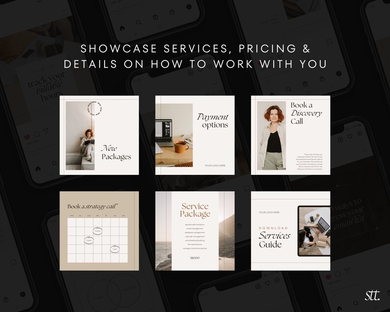 50 Social Media Templates for Virtual Assistants VA - Etsy