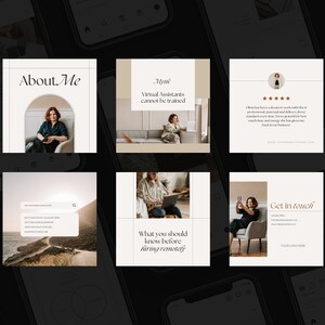 50 Social Media Templates for Virtual Assistants VA - Etsy