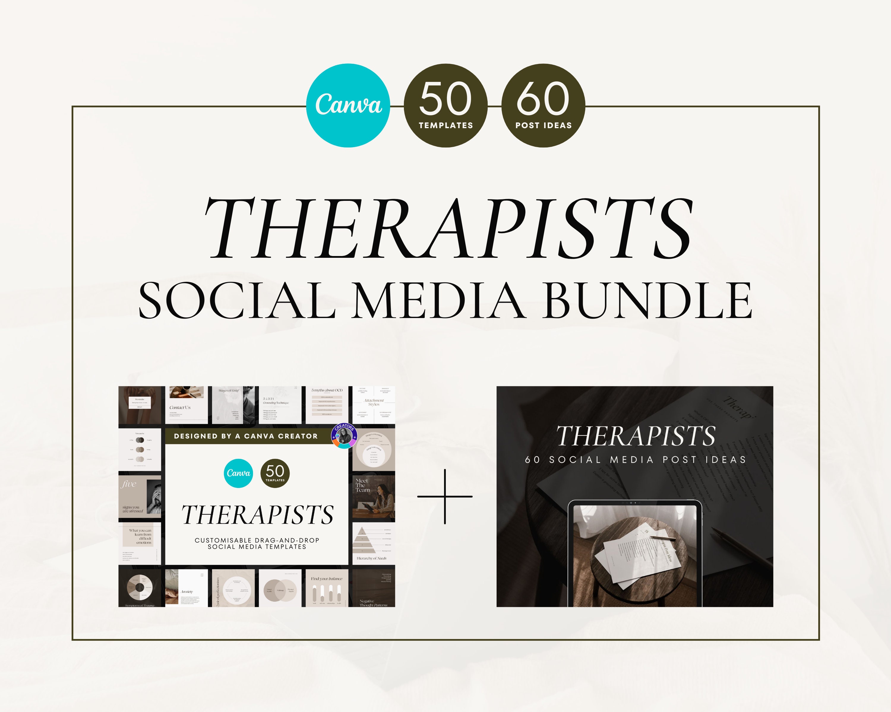 Social Media Bundle for Therapists Psychologist Social Media - Etsy ...