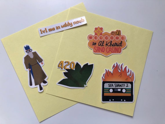 Old School Runescape Sticker Pack - Etsy