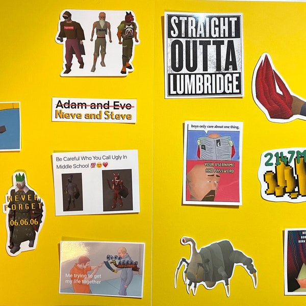 Old School Runescape Sticker - Etsy