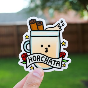 Cute Mexican Horchata Vinyl Sticker 2.81x 3 | Etsy