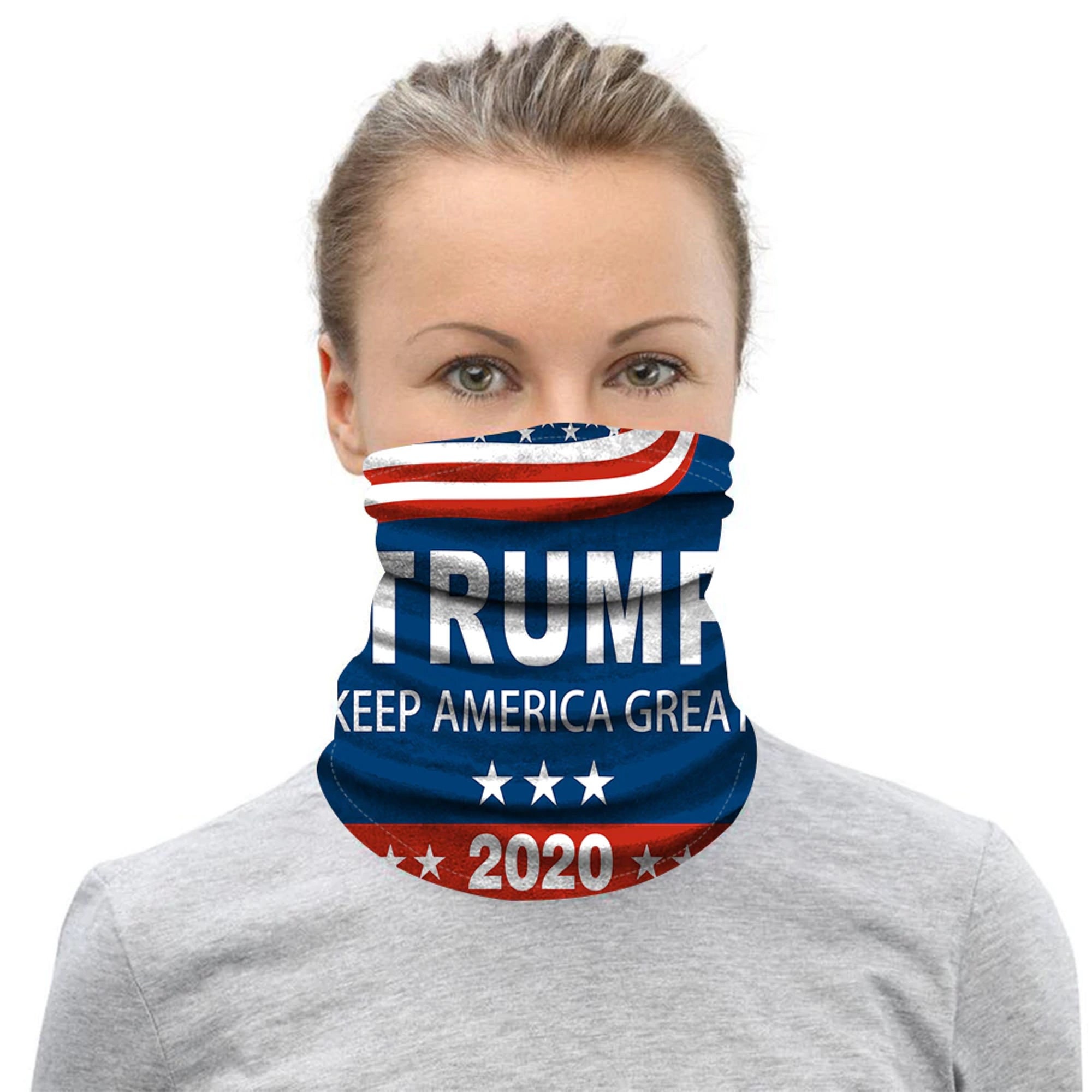 Unisex Trump 2020 Face Mask Neck Gaiter Windproof Mask Dust | Etsy