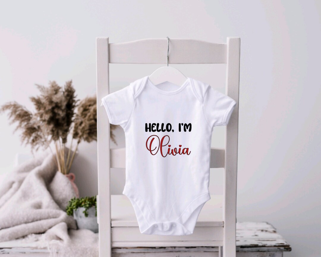 Personalized Newborn Introduction Outfit - Etsy