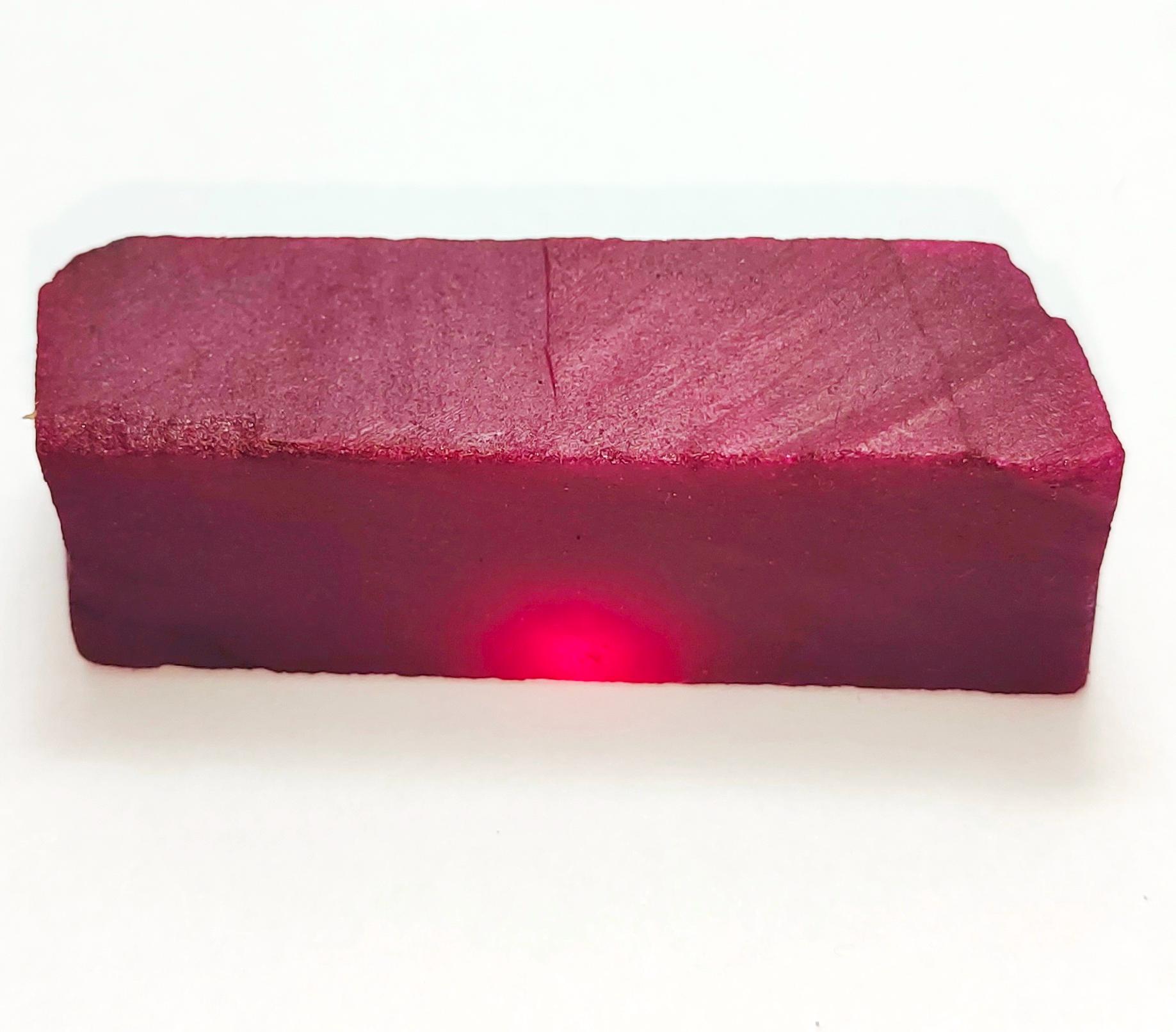 Natural Red Beryl (bixbite) Raw Rough Loose Gemstone Genuine Beryl ...