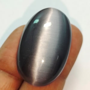 Natural Cats Eye Multi Color Oval Shape Cabochon Loose Gemstone Genuine ...