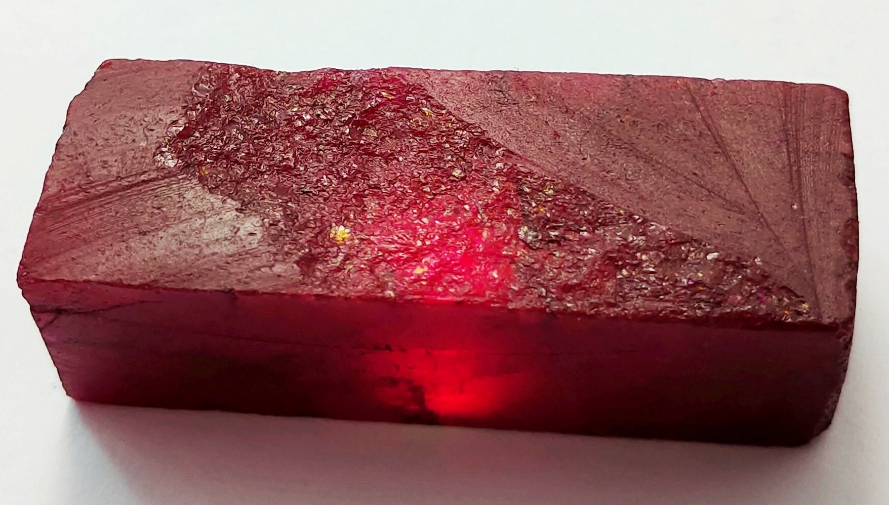 Natural Red Beryl (bixbite) Raw Rough Loose Gemstone Genuine Beryl ...