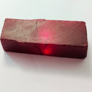 Natural Red Beryl (bixbite) Raw Rough Loose Gemstone Genuine Beryl ...