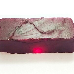 Natural Red Beryl (bixbite) Raw Rough Loose Gemstone Genuine Beryl ...