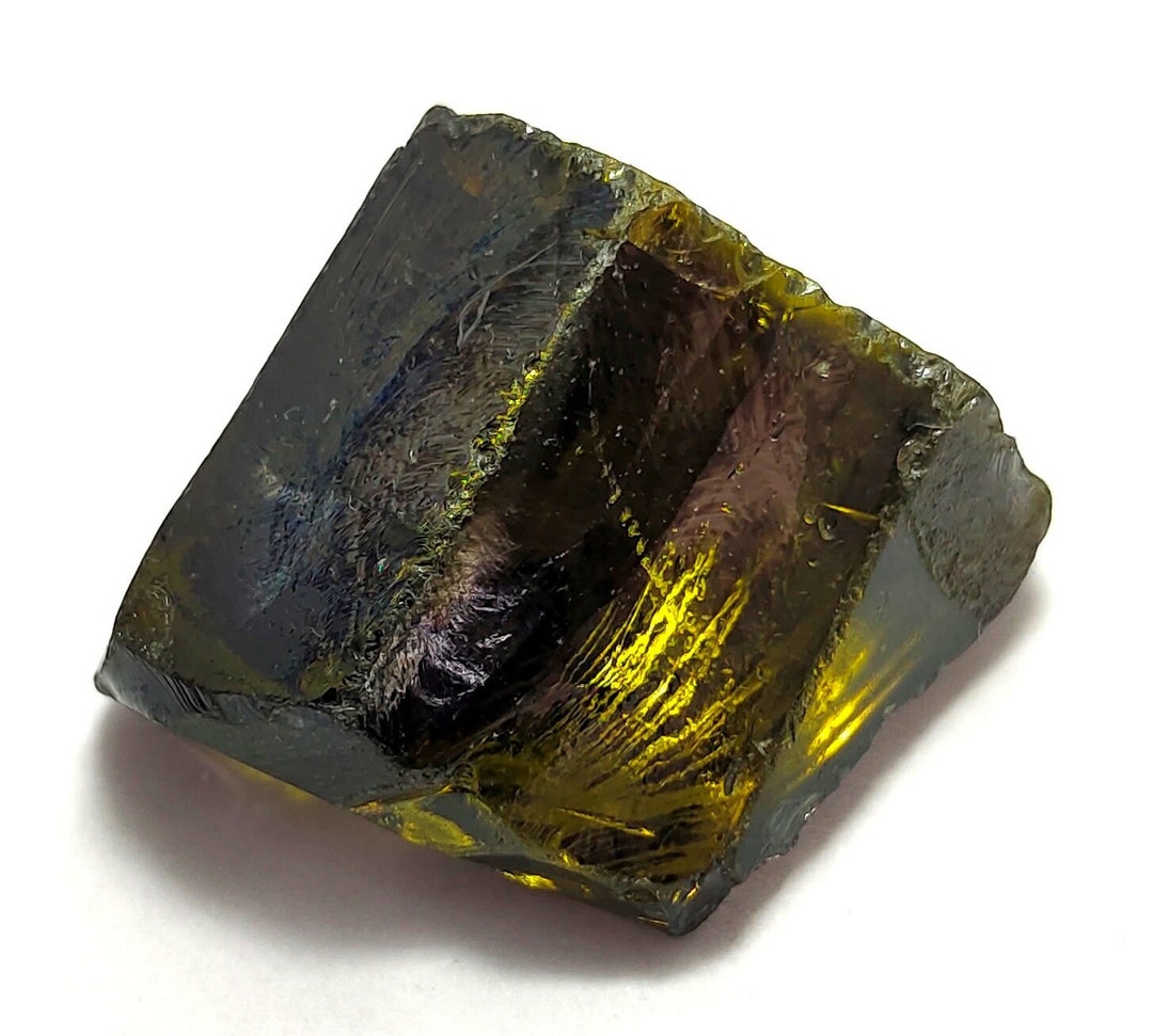 Natural Zircon Untreated Unheated Green Raw Rough Loose Gemstone ...