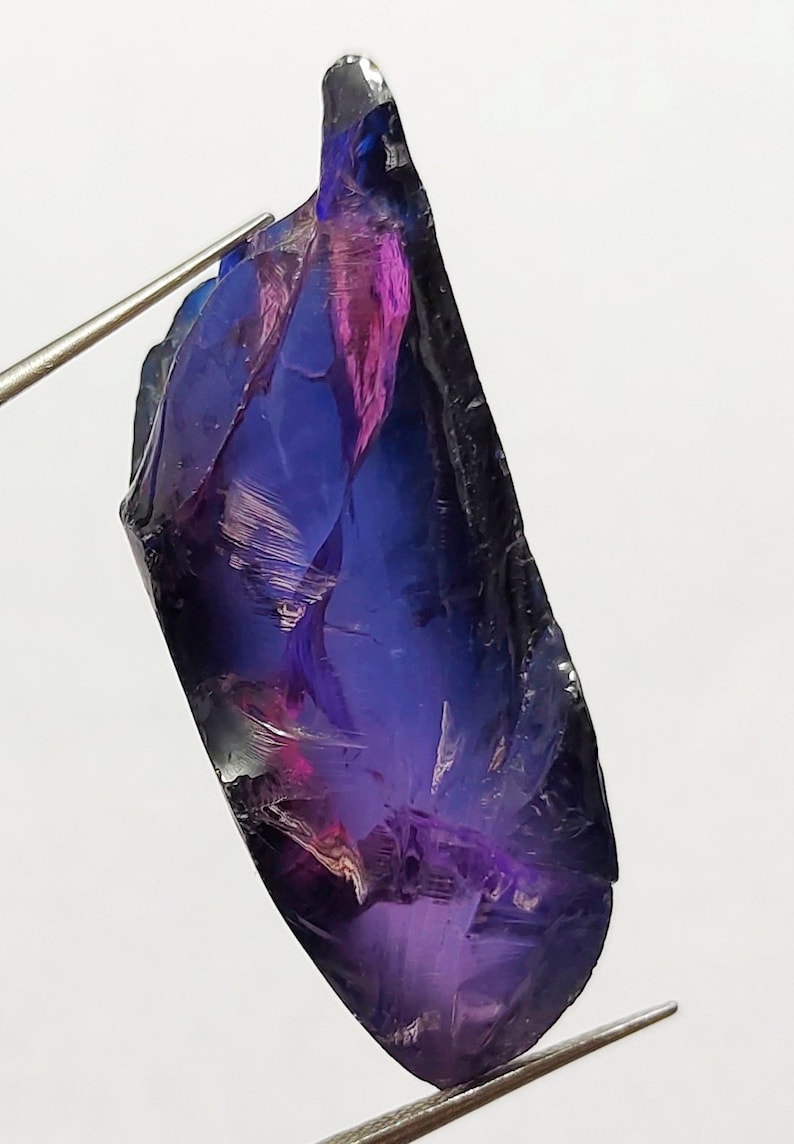 Natural Color Change Alexandrite Gemstone: Rough Cut Brazil H18-4 - Etsy