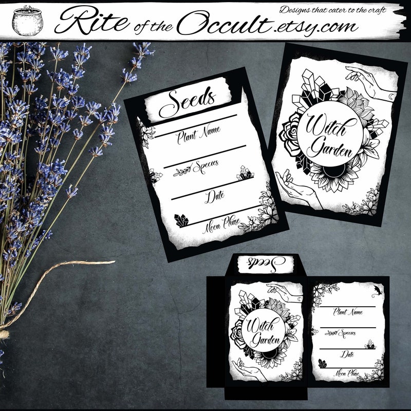 Witch';s Garden Seeds - Etsy UK