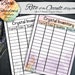 Crystal Inventory Chart Digital Download Printable Crystal - Etsy
