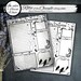 Raven Witchy Daily Weekly Planner Printable Pages, Undated Portrait ...