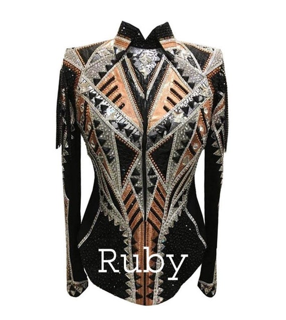 Western Custom Rodeo Queen Showmanship Horsemanship Women Rail | Etsy