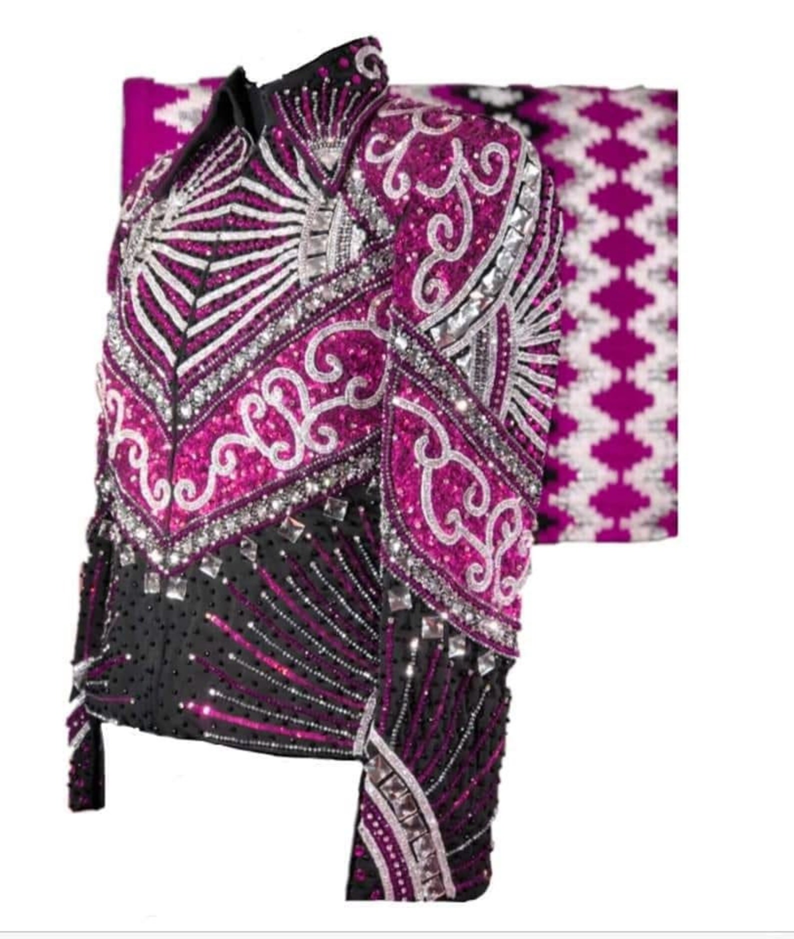 Western Custom Rodeo Queen Showmanship Horsemanship Women Rail - Etsy