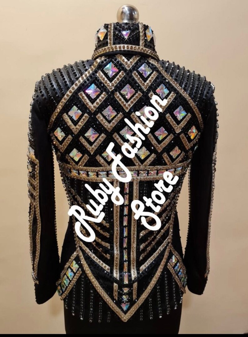 Showmanship Jacket Black and Grey - Etsy