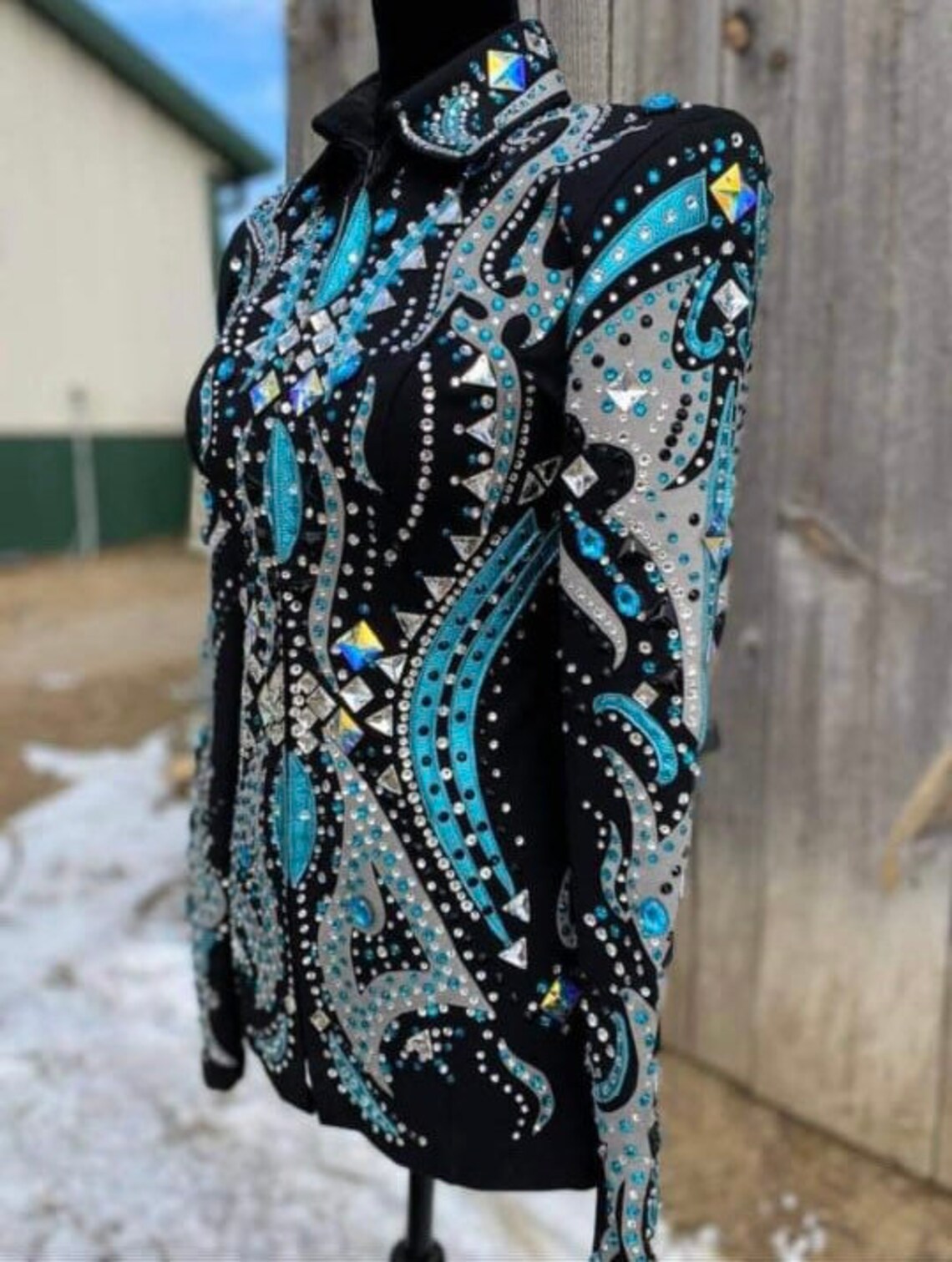 Western Custom Rodeo Queen Showmanship Jacket - Etsy
