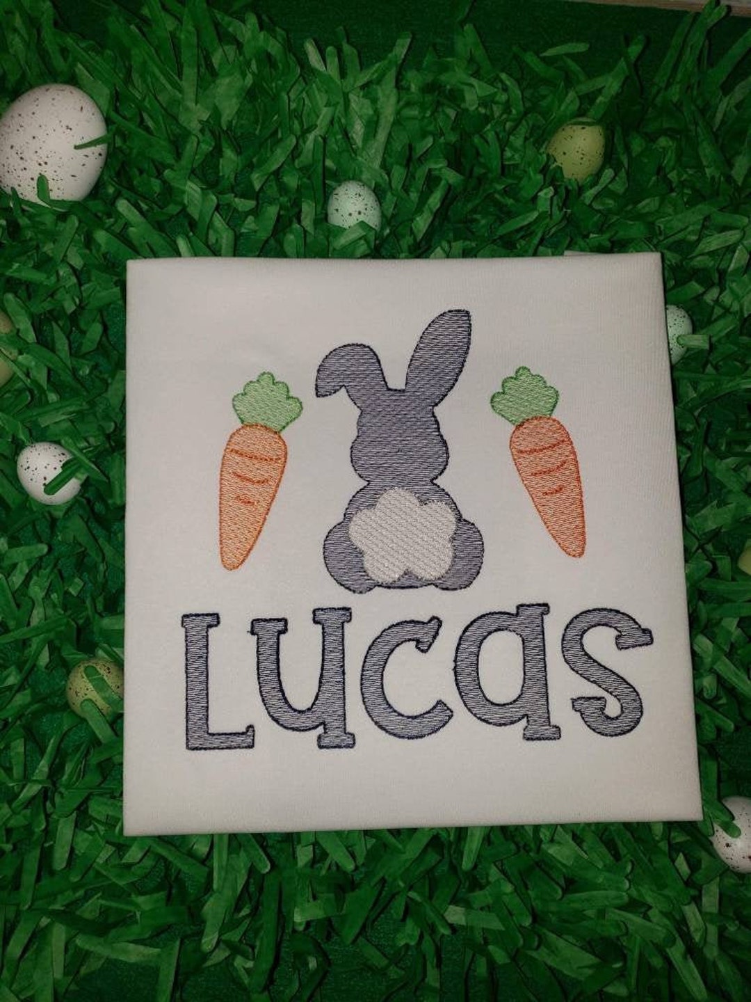 Easter Bunny Custom Shirt, Bunny Personalized Shirt, Custom Easter ...