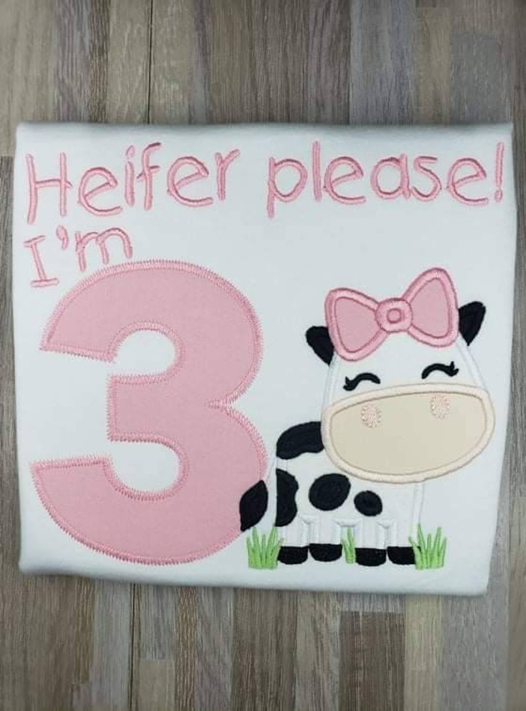 Heifer Birthday Shirt, Cow Birthday Shirt, Farm Birthday Shirt, 2nd ...