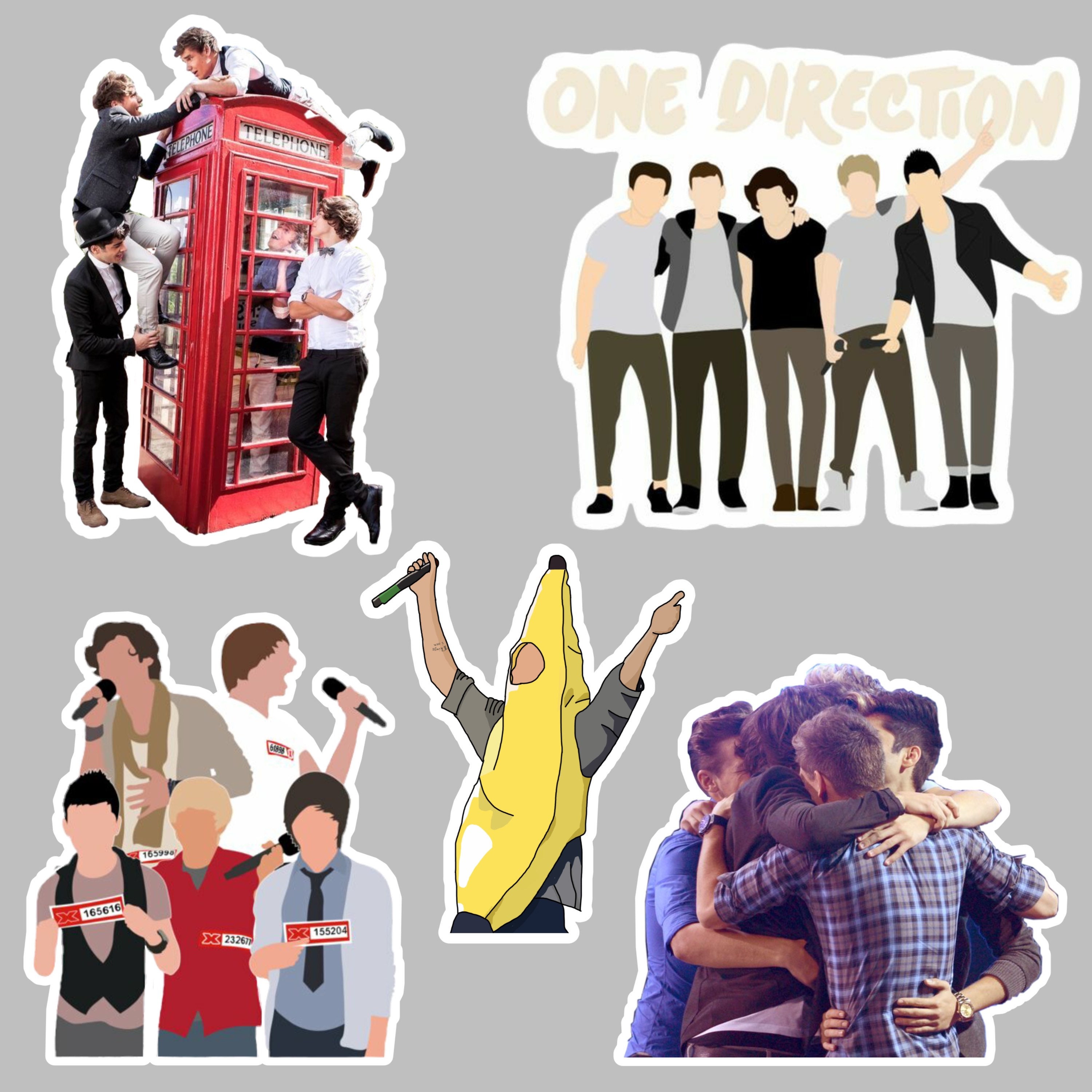 One Direction Stickers