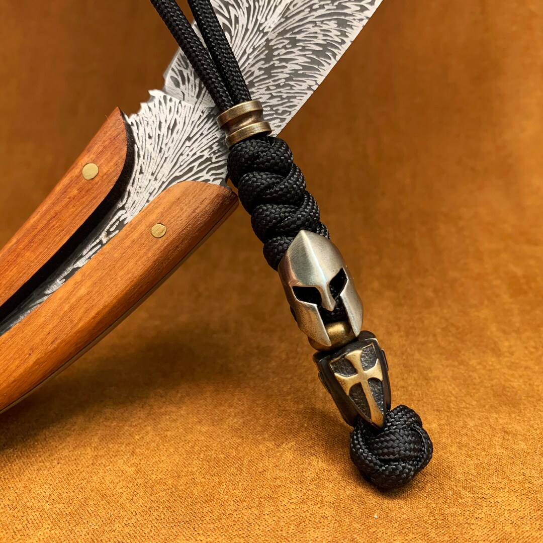 Custom Lanyard Keychain,550 Paracord Keychain With Brass Bead,exquisite ...