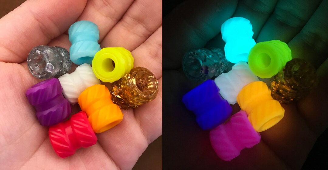 Highlight Paracord Bead Glow in the Dark,exquisite and Amazing Luminous ...