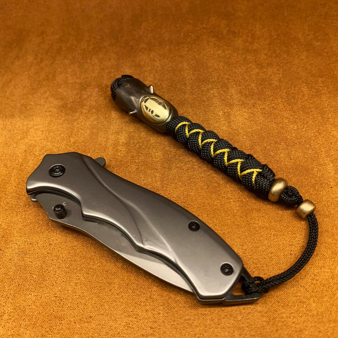 Custom Lanyard Keychain"no Face Man" for Small Hole,550 Paracord ...