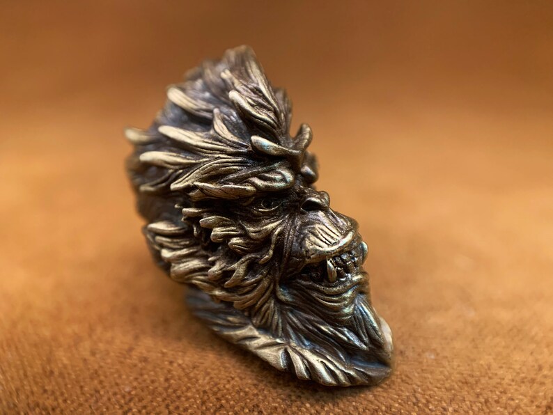 Brass Monkey King Knife Bead, Wukong Paracord Lanyard Bead,father's Day ...