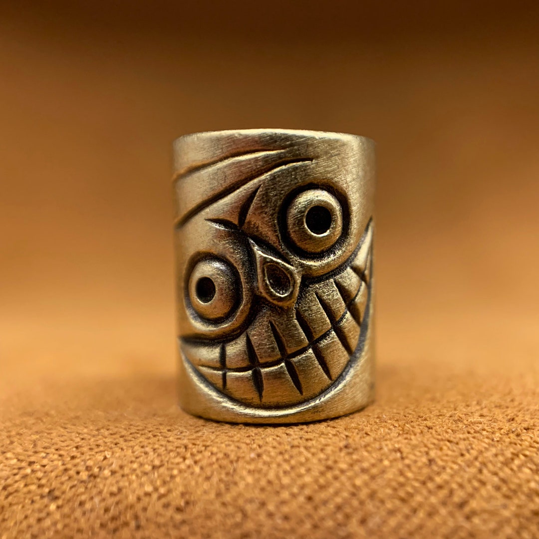 EDC Knife Bead Smile Face,knife Lanyard Making Supplies,brass Bead ...