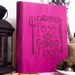 Pink Blank Recipe Book A5 / Colorful Wooden Cookbook for | Etsy