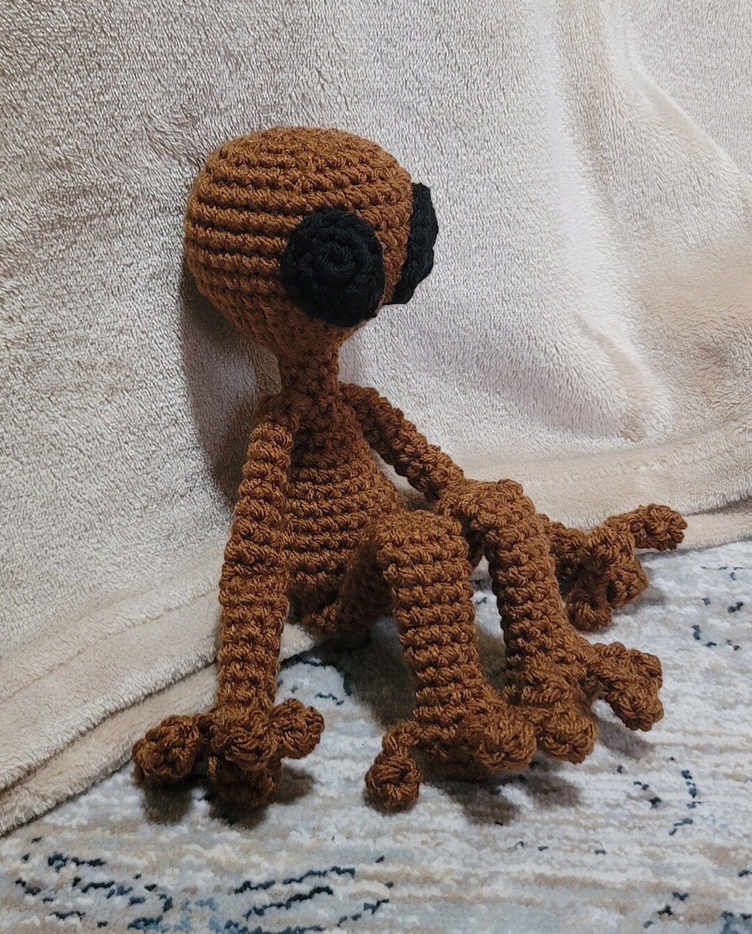 Alien Plush, Ufo, Amigurumi Alien Plush, Crochet Alien Doll - Etsy