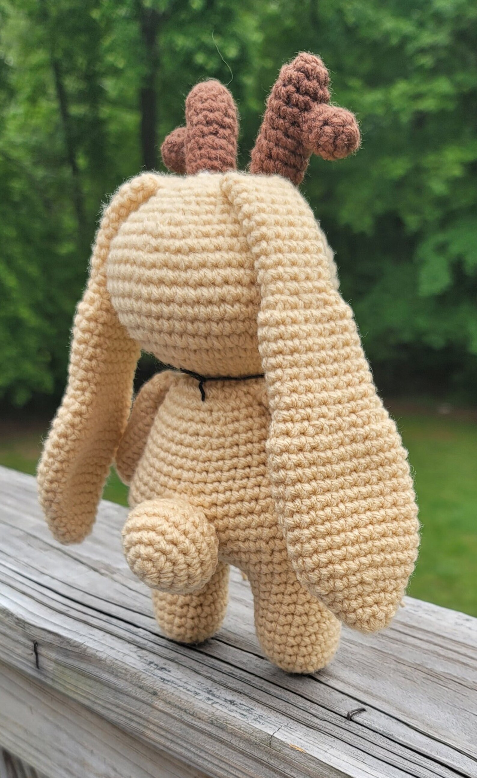 Jackalope, Plush Jackalope, Rabbit, Cryptid, Crochet Amigurumi - Etsy