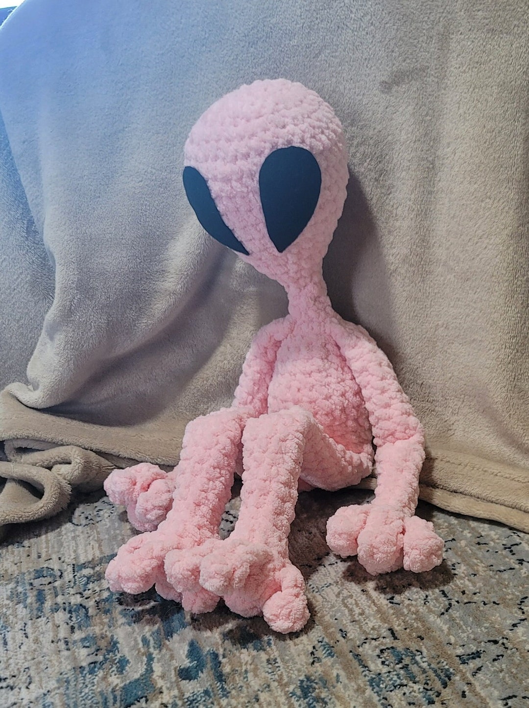 Alien Plush, Ufo, Amigurumi Alien Plush, Crochet Alien Doll - Etsy