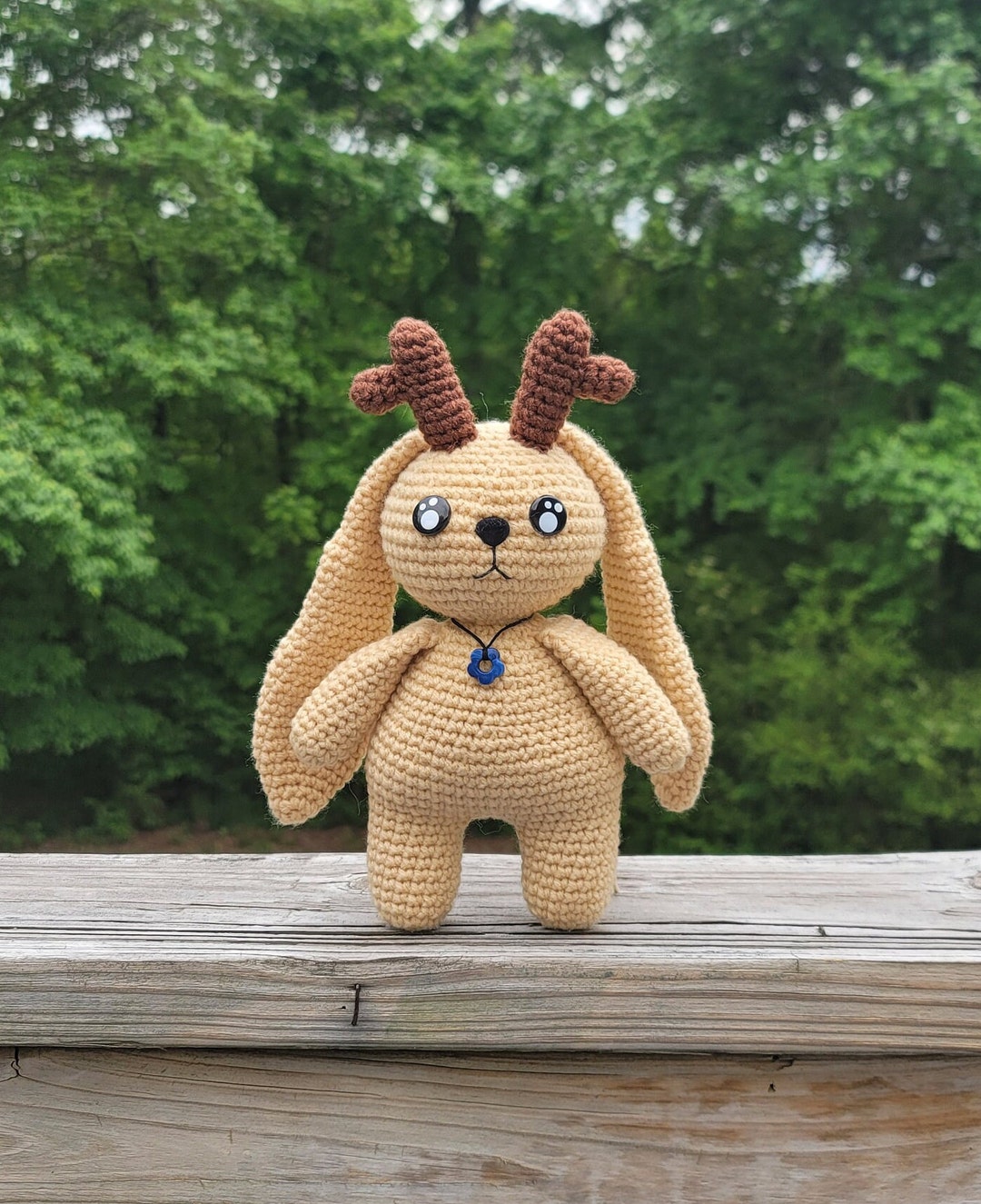 Jackalope Plush Jackalope Rabbit Cryptid - Etsy