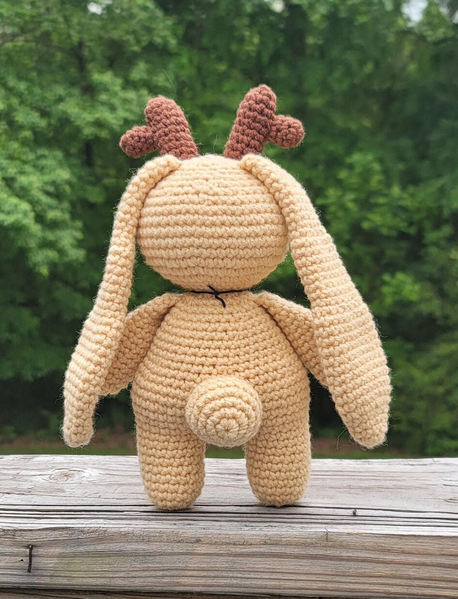 Jackalope, Plush Jackalope, Rabbit, Cryptid, Crochet Amigurumi - Etsy