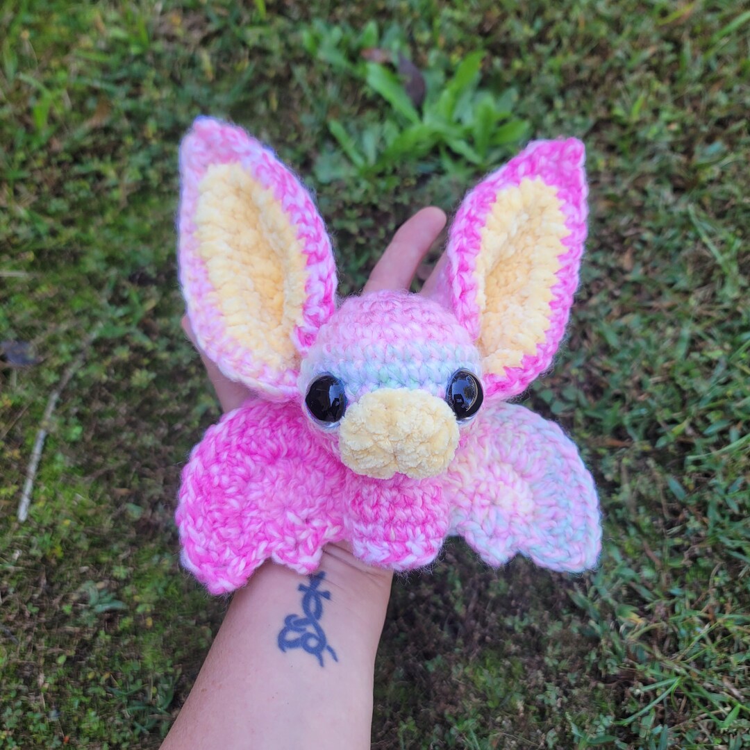 Bat Plush, Pink Bat Doll, Halloween Bat, Spooky Season - Etsy