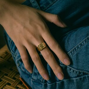 Personalized Chinese Signet Ring Made-to-order Handcrafted - Etsy