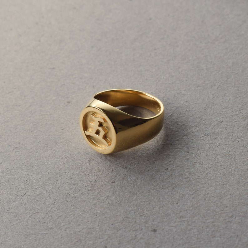 Personalized Chinese Signet Ring | Made-to-order | Handcrafted 925 ...
