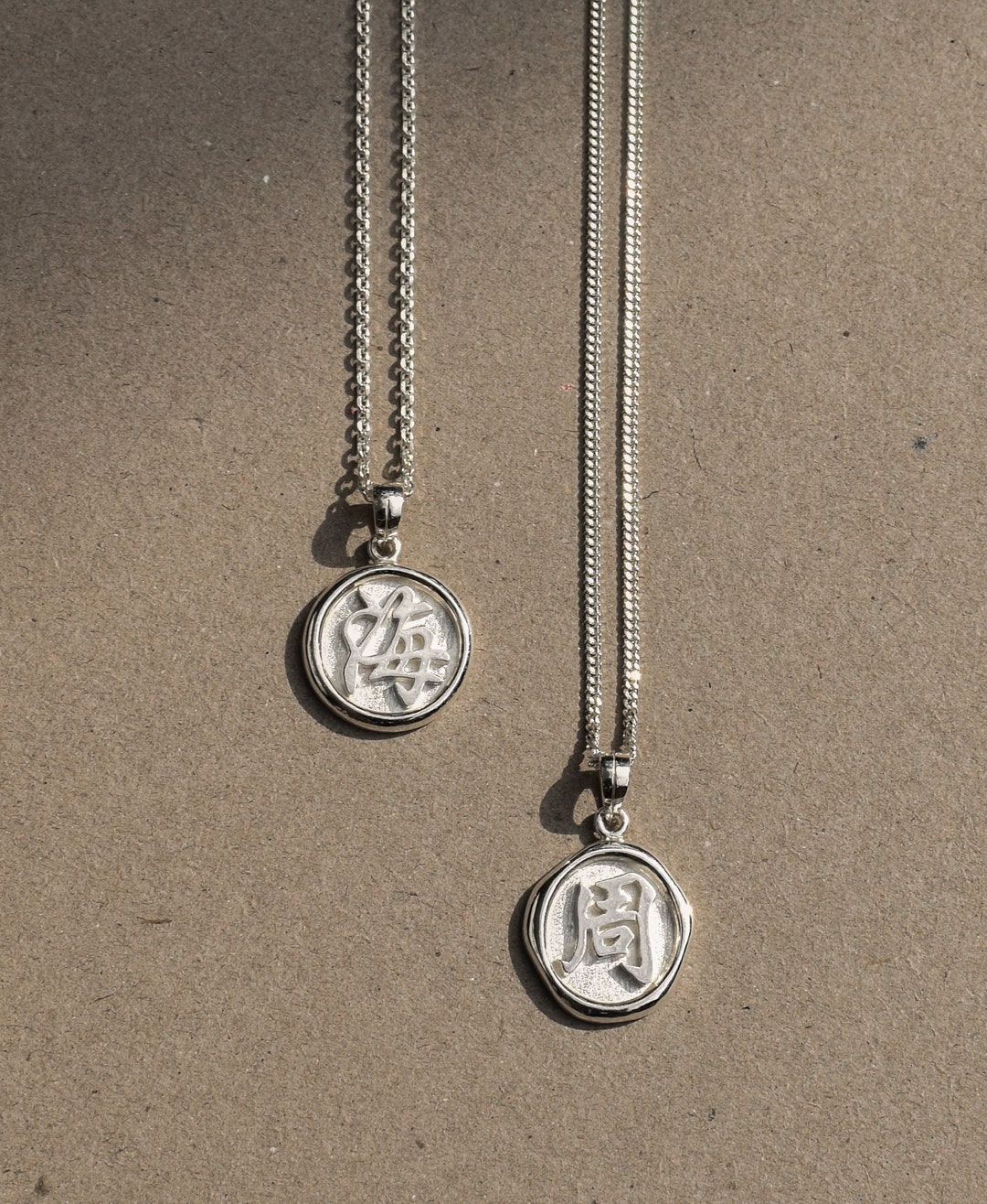 Personalized Chinese Character Necklace Handcrafted in 925 - Etsy