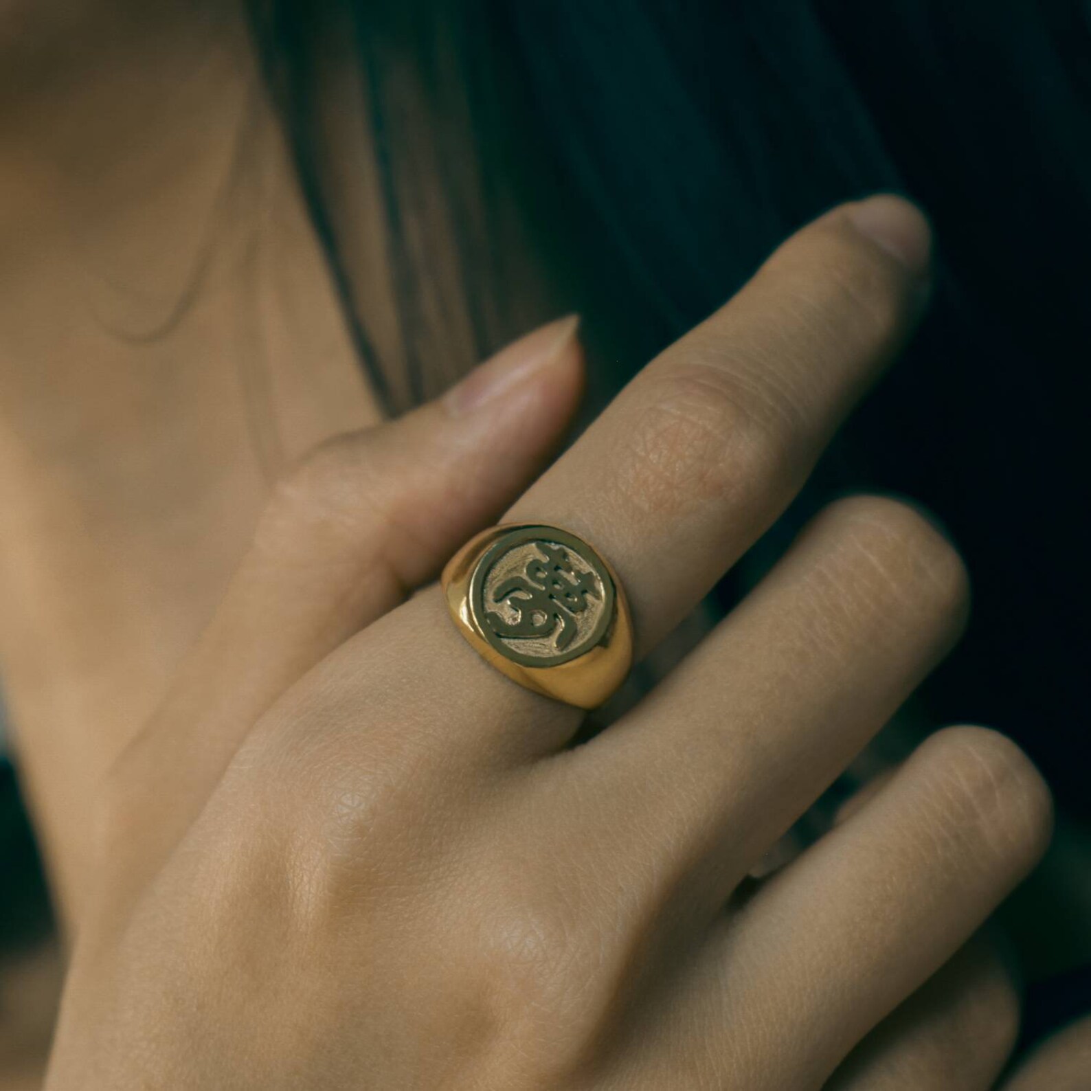 Personalized Chinese Signet Ring Made-to-order Handcrafted - Etsy