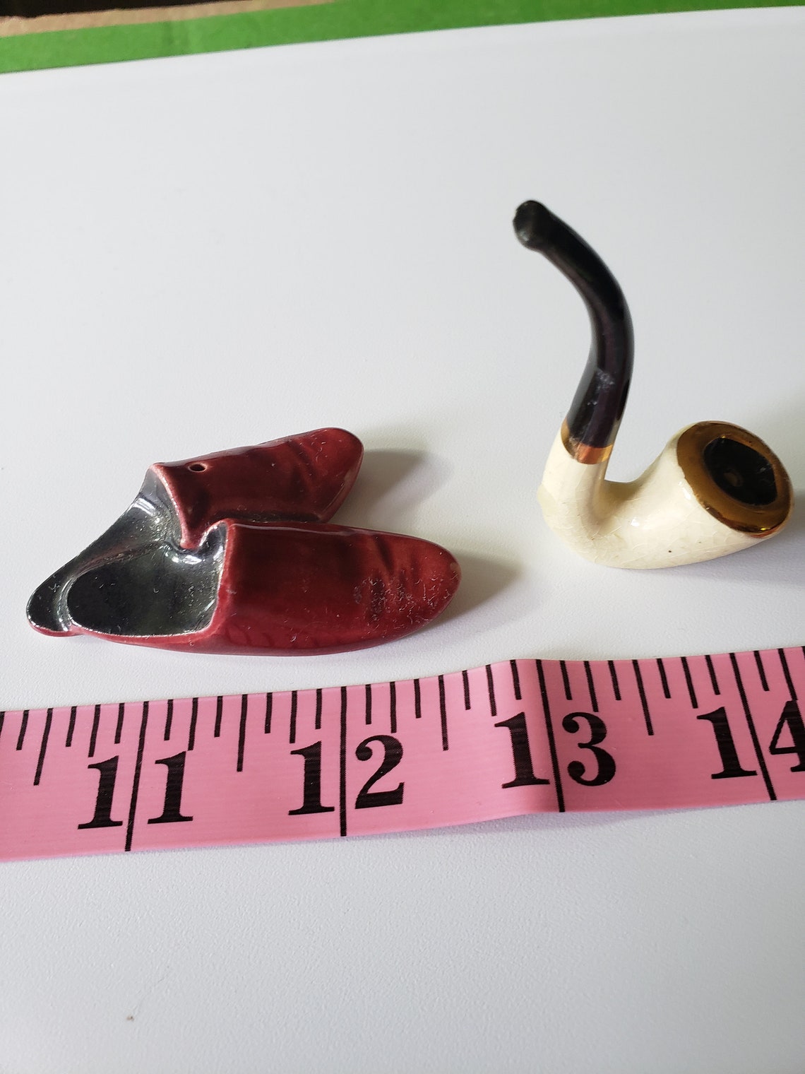 Pipe and Slippers Salt & Pepper Set - Etsy