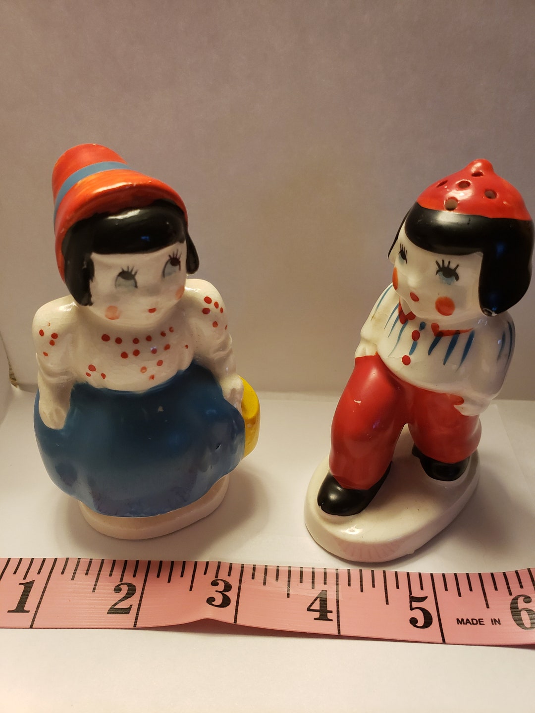 Jack and Jill Salt and Pepper Shakers - Etsy