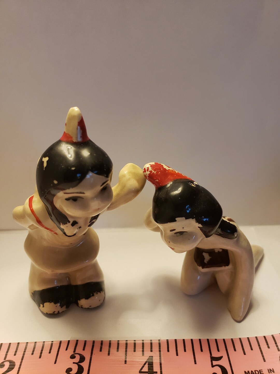 Dancing Native American Couple Salt and Pepper Shakers - Etsy