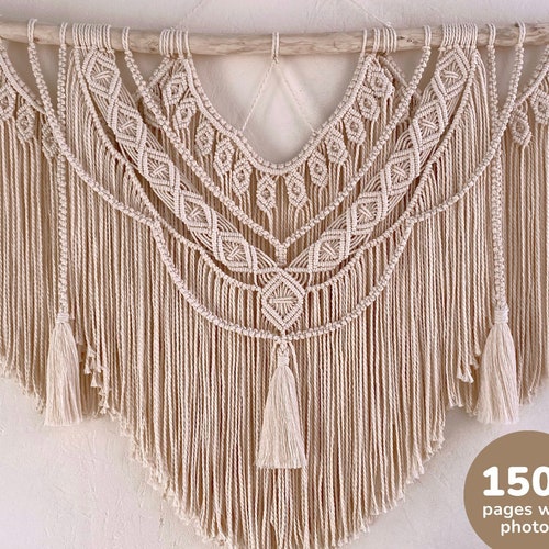 Macrame Pattern PDF Step by Step Macrame Tutorial Beginner - Etsy Australia