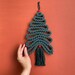 Macrame Christmas Tree Pattern PDF Set of 3 Macrame Patterns With Step ...