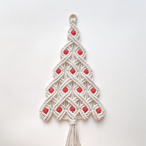 Macrame Christmas Tree Pattern PDF Set of 3 Macrame Patterns With Step by Step Photos, DIY ...