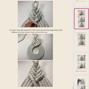 Macrame Pipa Knot Pattern PDF With Step by Step Photos, DIY Beginner ...