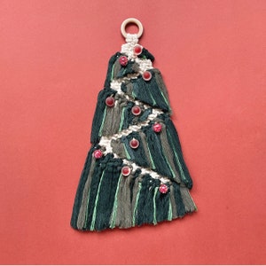 Macrame Christmas Tree Pattern PDF Set of 3 Macrame Patterns With Step ...