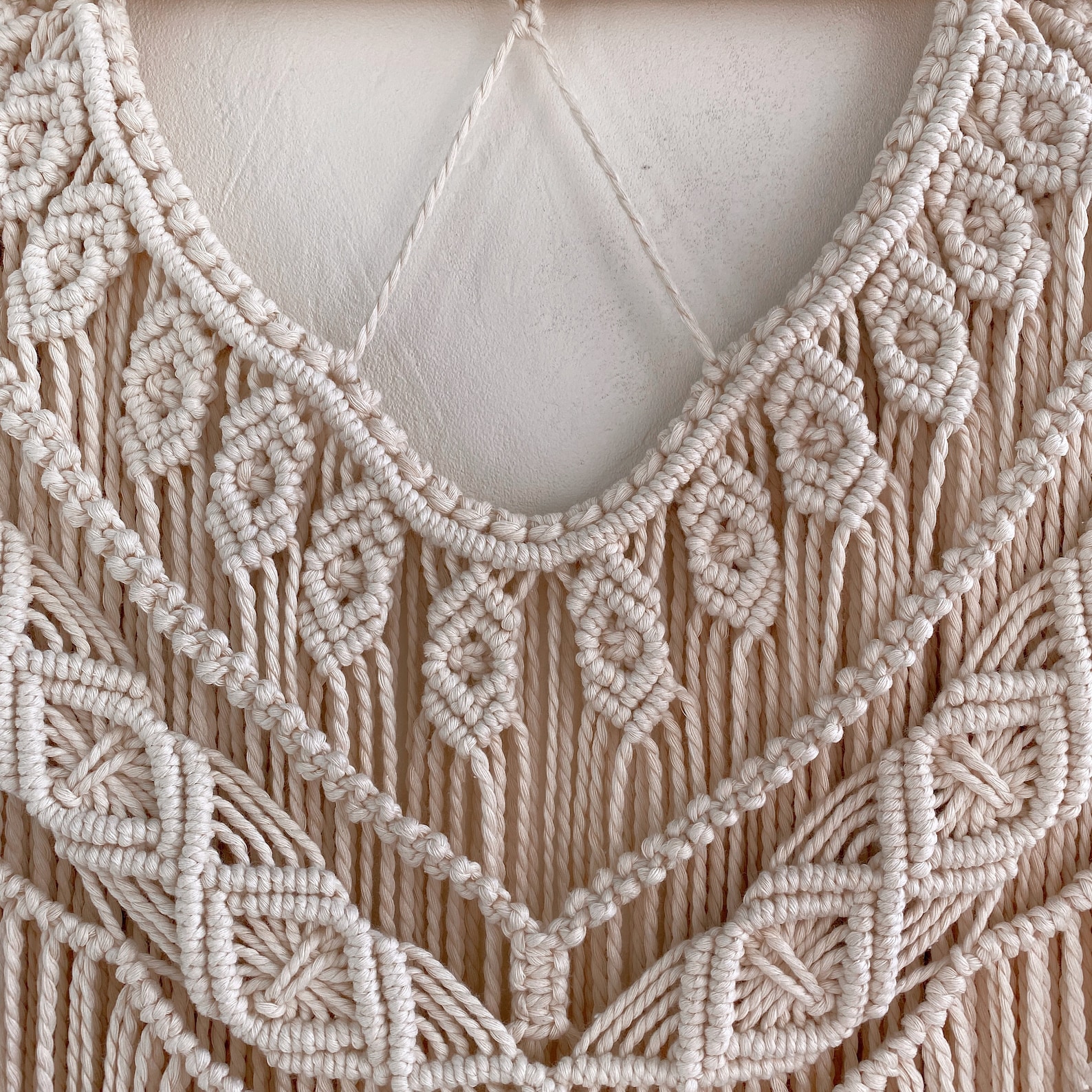 Large Macrame Wall Hanging Pattern PDF Detailed Step by Step - Etsy